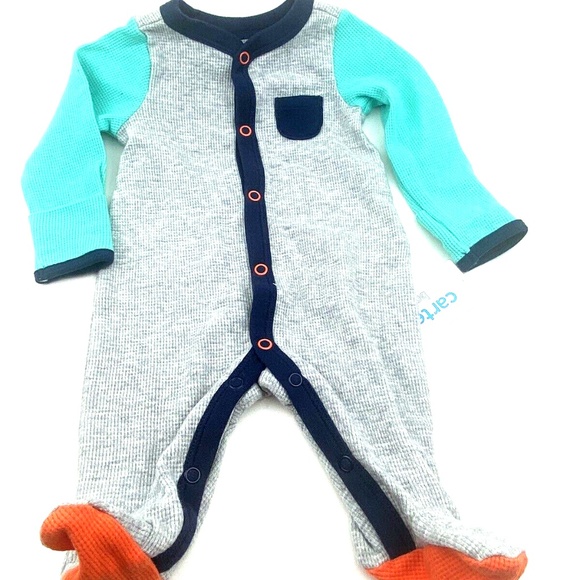 One Pieces | Baby One Piece Size Newborn Boys Nb Footed Feet Snap ...